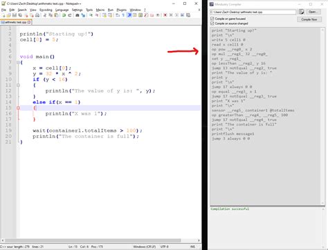 Github Zach R Hughes Mindustrycompiler C Style Compiler For Mindustry