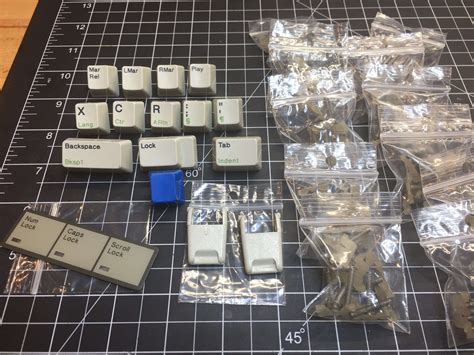 Custom Order Ibm Wheelwriter Key Caps Led Overlay Springs Feet