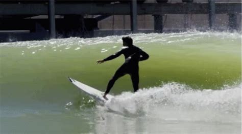 Surf Surfing  Surf Surfing Wave Pool Discover And Share S