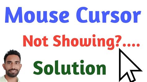 Fix Laptop Mouse Cursor Not Showing Computer Mouse Pointer Dikh Nhi Raha Windows YouTube