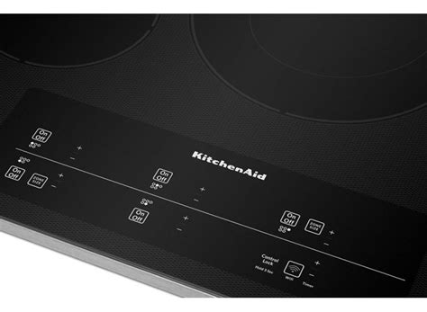 Kitchenaid 30 Inch Electric Cooktop With 5 Elements Kces950kss Abt