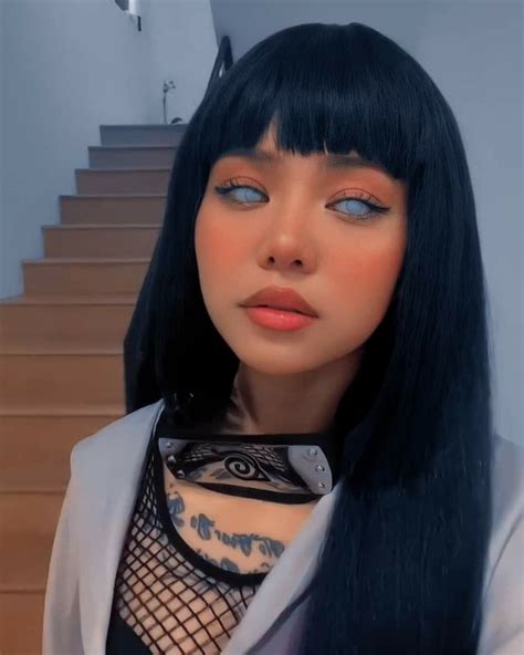 Elegant Hinata Hyuga Cosplay