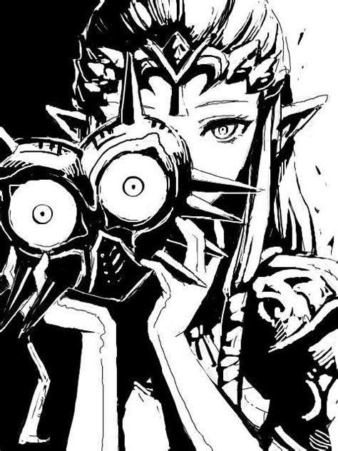 Ronny — Prinzessin Zelda Mit Majoras Maske Das Ist