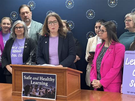 New Legislation Would Update Michigans Public School Sex Education