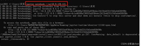 解决 Jupyter Notebook 无法访问此网站localhost拒绝了我们的连接请求jupyternotebook无法访问此页面 Csdn博客