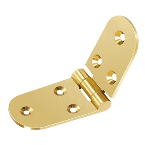 Brass Long Oval 160 Small Hinges Small Hinges