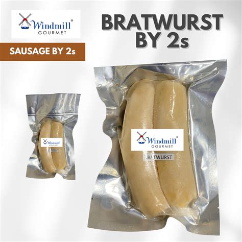 Bratwurst Sausage 250g Windmill Gourmet Central Hub
