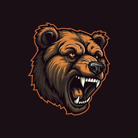 Download Angry Bear Logos Clipart Angry Polar Bear Logo Png Imagesangry Sonic Logo