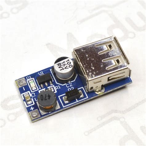 Повышающий Dc Dc преобразователь 5В 06А с Usb выходом купить Киев Днепр Одесса Харьков