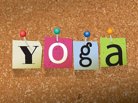 Yoga Pinned Paper Concept Illustration Illustration Movement Vector Vector Illustration