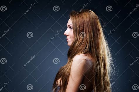 Muchacha Desnuda Joven Foto De Archivo Imagen De Maquillaje 39369276