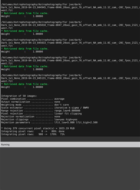 Pixinsight Processing With Flat Darks Lindas Astronomy Adventures