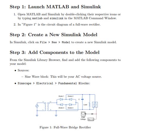 Solved Step Create A New Simulink ModelIn Simulink Click Chegg