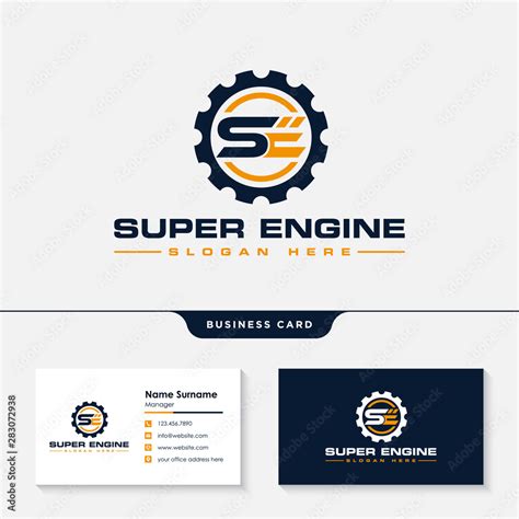 Engineering Logo Design Template