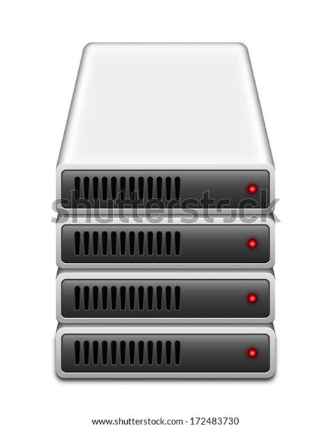 Storage Array Icon Vector Illustration Stock Vector Royalty Free Shutterstock