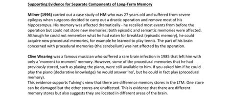Psychology Memory Part 2 Flashcards Quizlet
