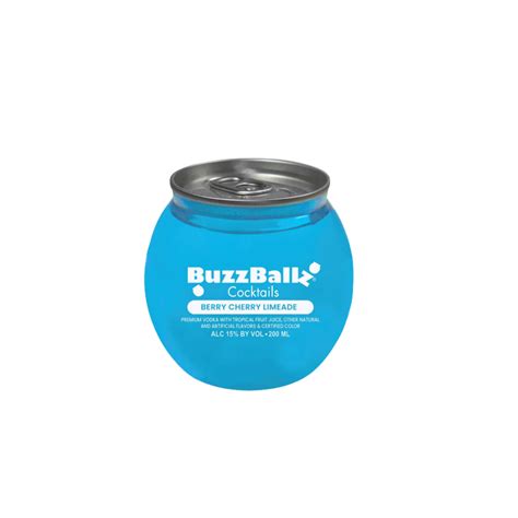 Buy Buzzballz Berry Cherry Limeade Cocktails 6 Pack 200ml The