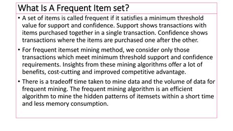 association rules apriori algorithm pptx computing technology