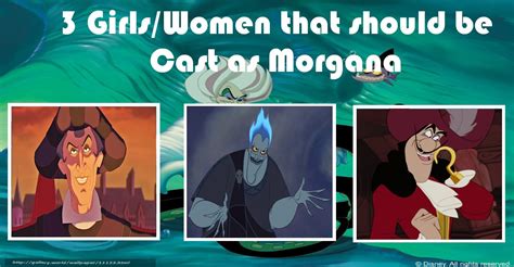 Claude Frollo Hades And Captain Hook As Morgana By Alex14avila On Deviantart