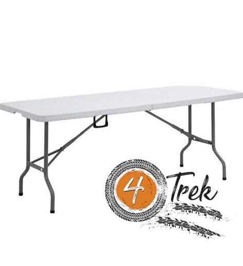 High Density Polyethylene Rectangular Table 183cm 4trek Adventures