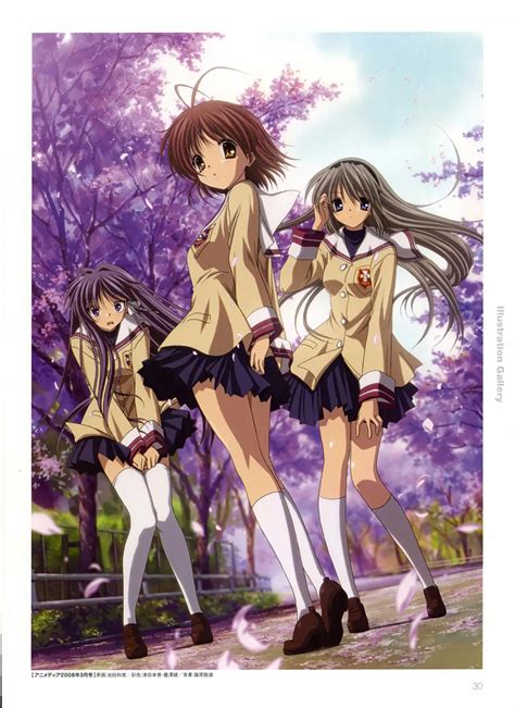 Clannad Tv Animation Visual Fan Book Image By Kyoto Animation 44201
