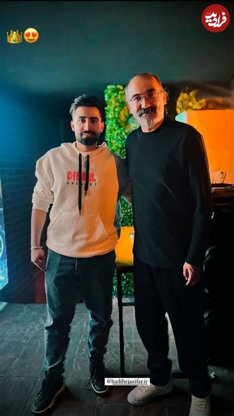 عکس تغییر چهره بهت آور هادی حجازی فر و اکبر عبدی در 48 و 64 سالگی