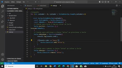 [dúvida] pq quando eu abro do dev tus no console e aperto espaço nao