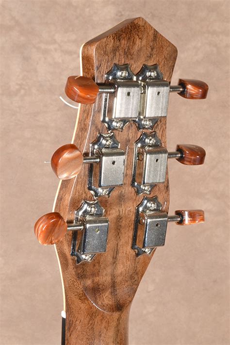 Six Olive Walnut — Pohaku Ukulele