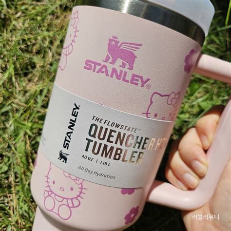 스탠리 키티 텀블러 핑크 퀜처 1 18 직구 후기 네이버 블로그