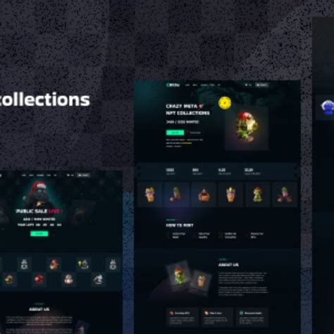 Bithu Nft Mintingcollection Landing Page Figma Template Figma