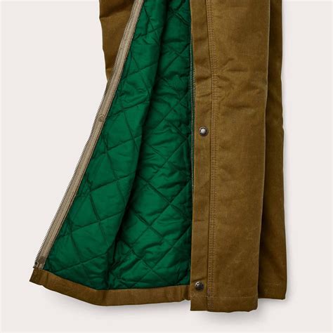 Insulated Tin Cloth Pants By Filson Dark Tan Beige