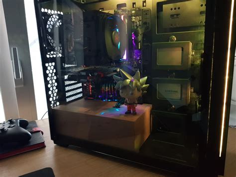 When You Dont Have A Psu Shroud So You Make One Yourself Out Of Wood R Pcmods