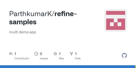 github parthkumark refine samples multi demo app