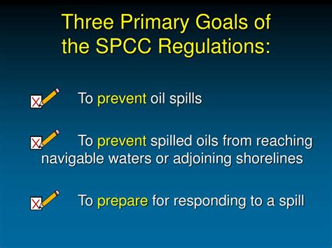 ppt spill prevention control and countermeasure spcc plan training