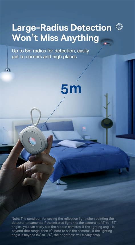 Arqoob Baseus Heyo Camera Detector Mini Travel Hotel Hidden Camera