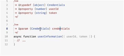 Javascript How To Document Destructured Parameters In Jsdoc Stack