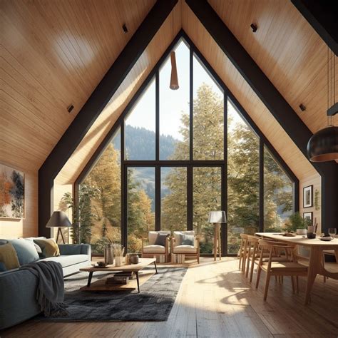 Modern wooden house in the mountains in Scandinavian style | Progetti architettonici, Case ...