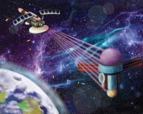 Satellite Illustration With Analysis By Bobelis On Deviantart