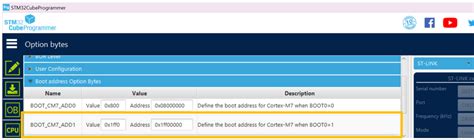 How Can I Use Stm32cubeprogrammer To Access The Us