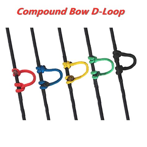Archery Compound Bow D Loop Rope Bowstring D Loop Rope Wire String 3