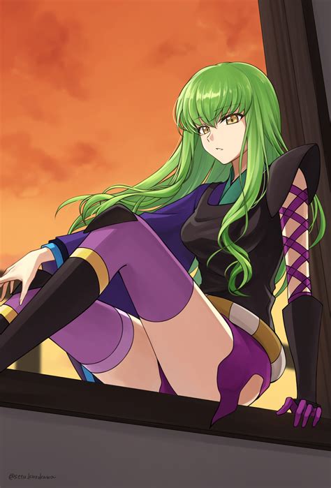 C C And Togame Code Geass And 1 More Drawn By Setu Kurokawa Danbooru