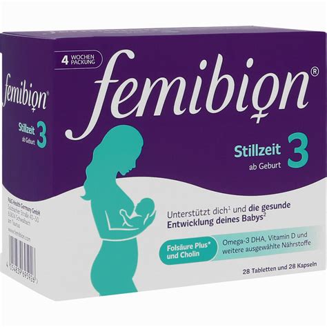 Femibion 3 Stillzeit Tabletten » Informationen und Inhaltsstoffe