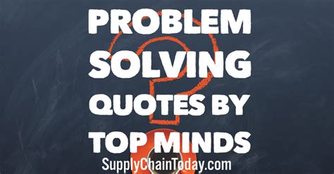 Problem Solving Quotes