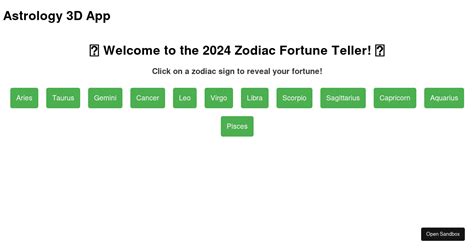 Astro App Codesandbox