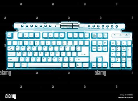 Wireless Computer Keyboard Stock Photo Alamy