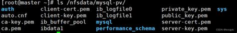 K8s练习 通过nfspvpvcpod，部署一个mysql服务，并将mysql的数据进行持久化存储通过pv提供给上层pod使用 Csdn博客