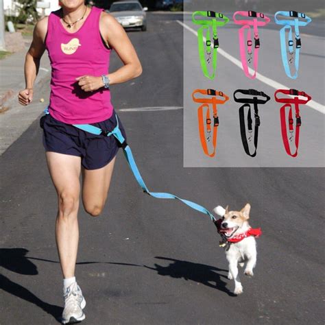 1pc Great Easy Adjustable Handsfree Dog Pet Walking Running Jogging