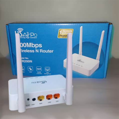 Jual Router HS AirPo WR N Wireless N Router Mbps Shopee Indonesia