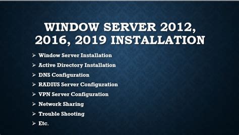 Install And Configure Windows Server And Related Applications By Ziaasim Fiverr