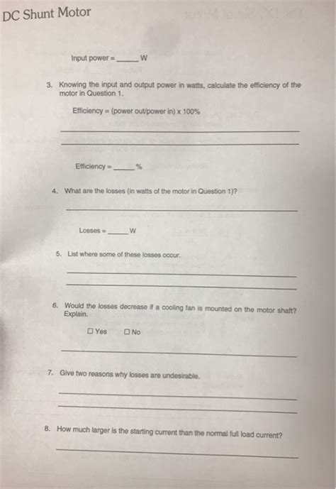 Solved REVIEW QUESTIONS Calculate The Mechanical Output Chegg
